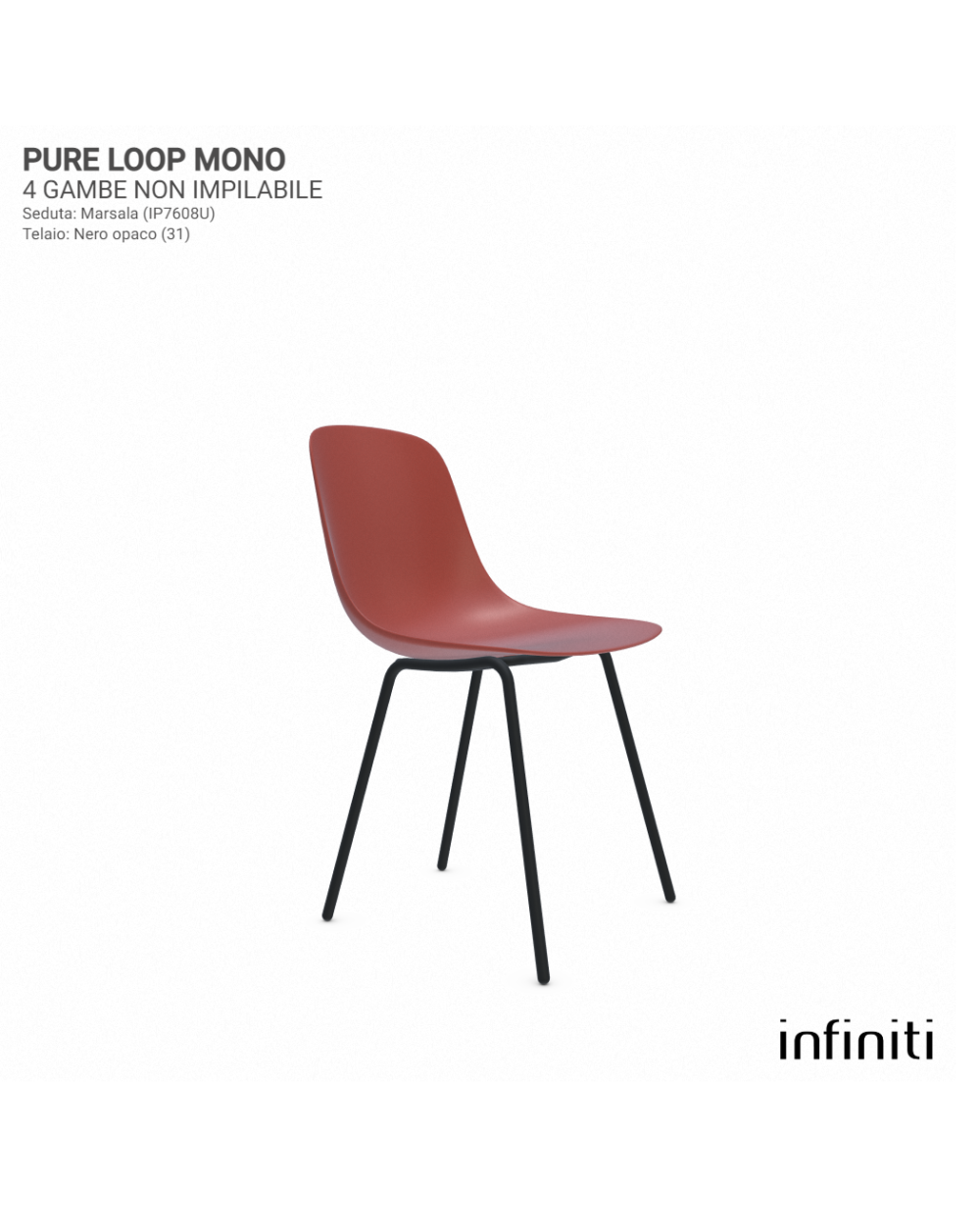 Chaise Pure Loop Mono